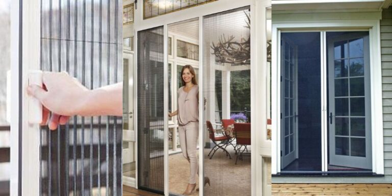 Pleated Sliding Door – Mosquito Mesh Screen