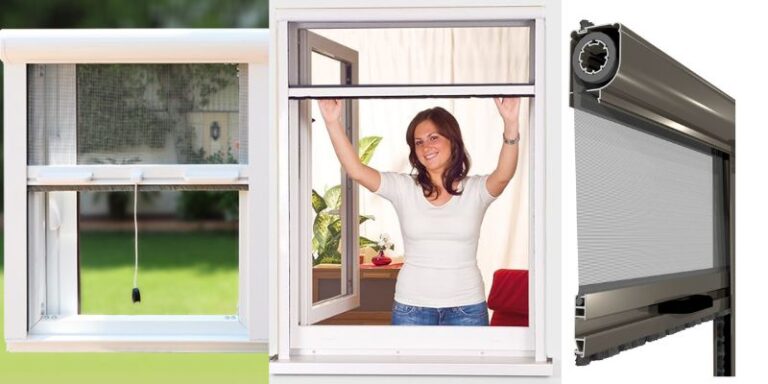 Roll up Insect screen for windows